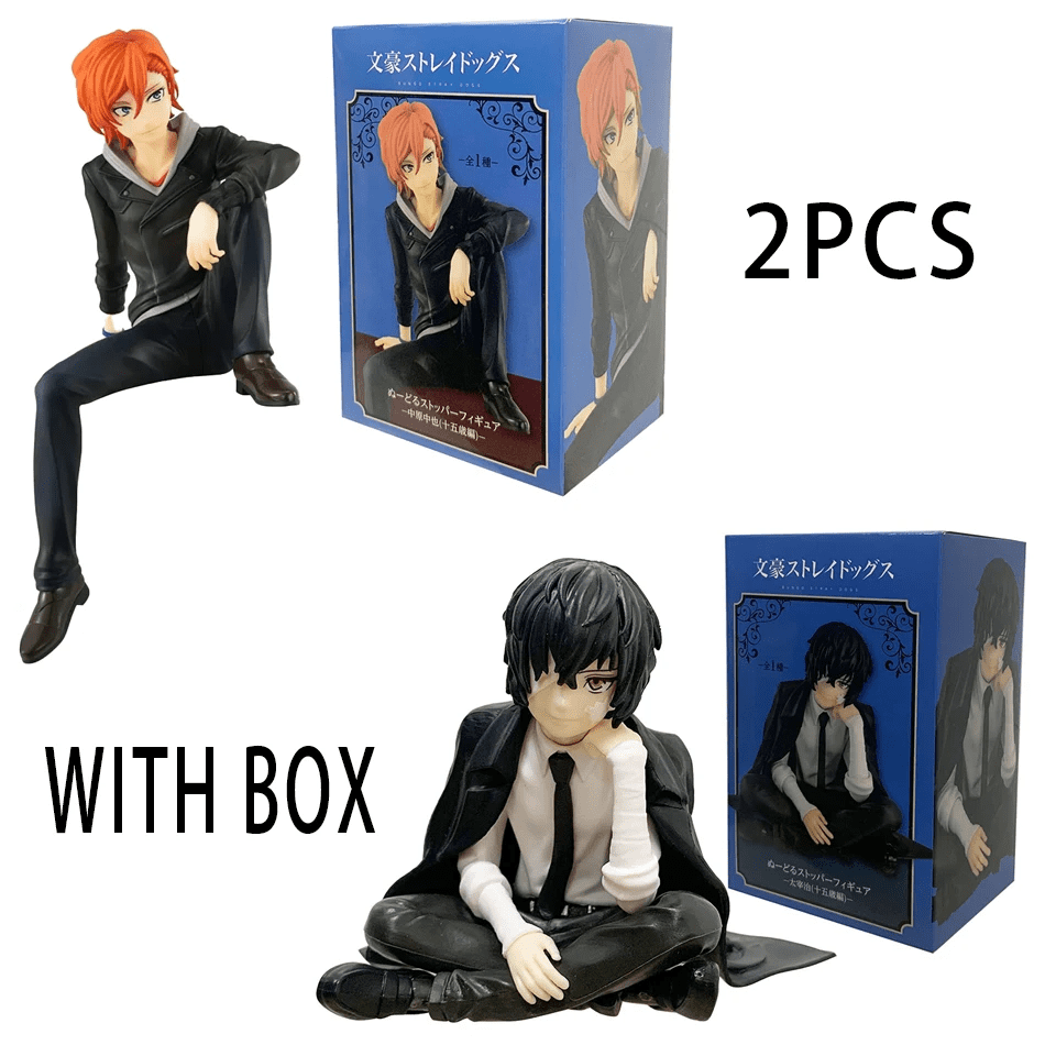 FuRyu Bungo Stray Dogs 12cm Dazai Osamu Noodles Press Figure Japanese ...