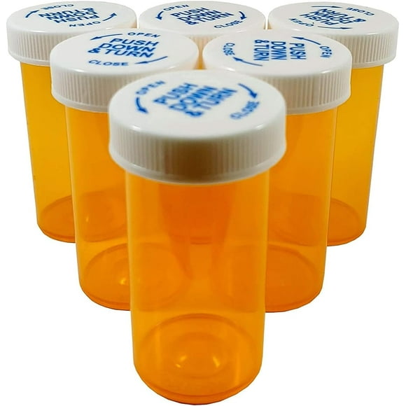 Glass Pill Bottles