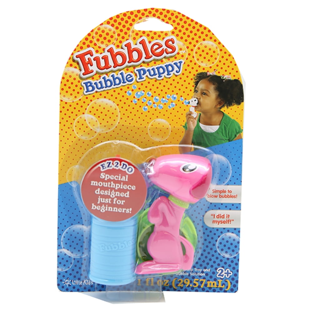 Fubbles Bubble Puppy Special Mouthpiece Designed Just for Beginners ...