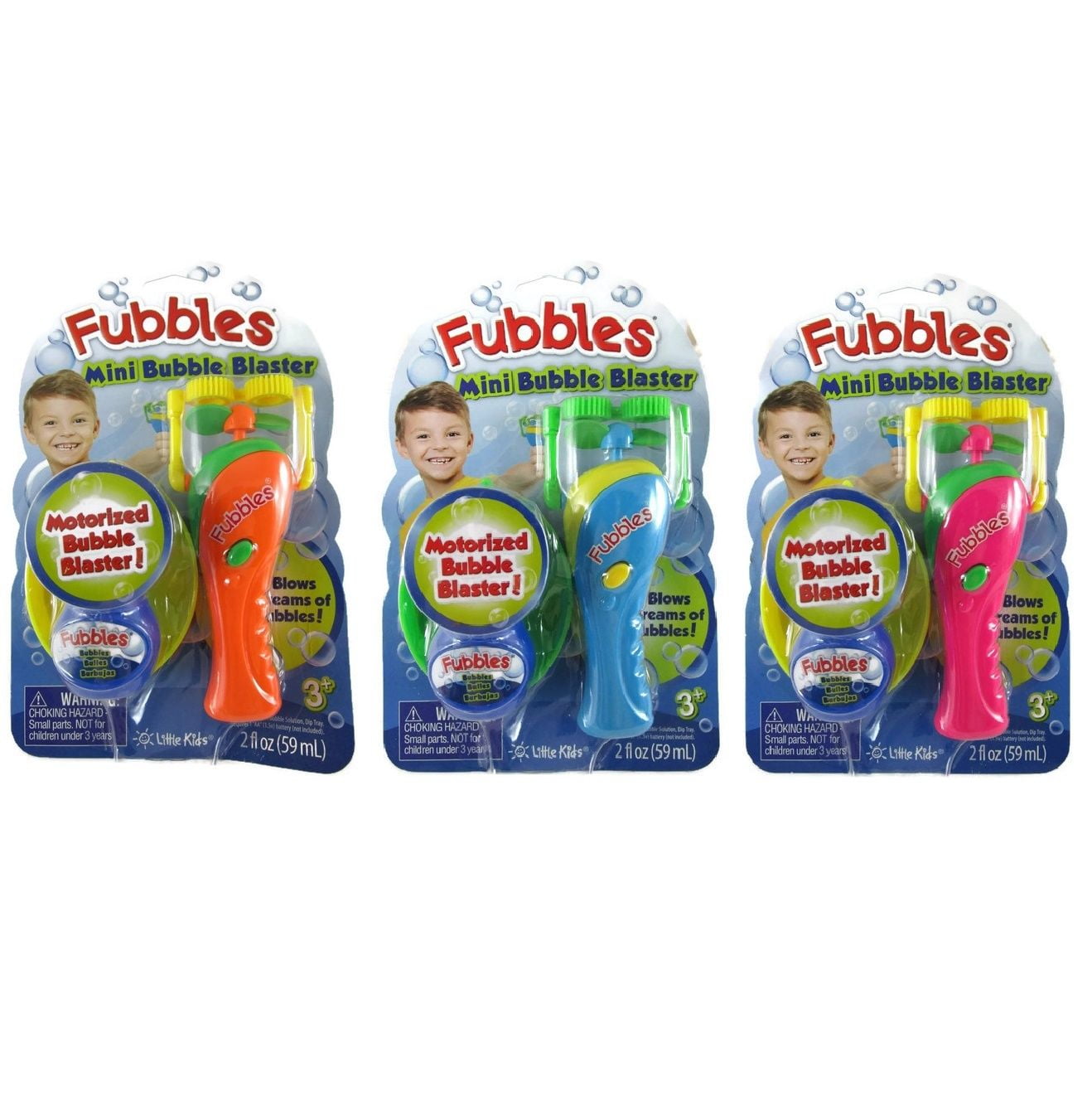 Fubbles Mini Bubble Blaster - Walmart.com
