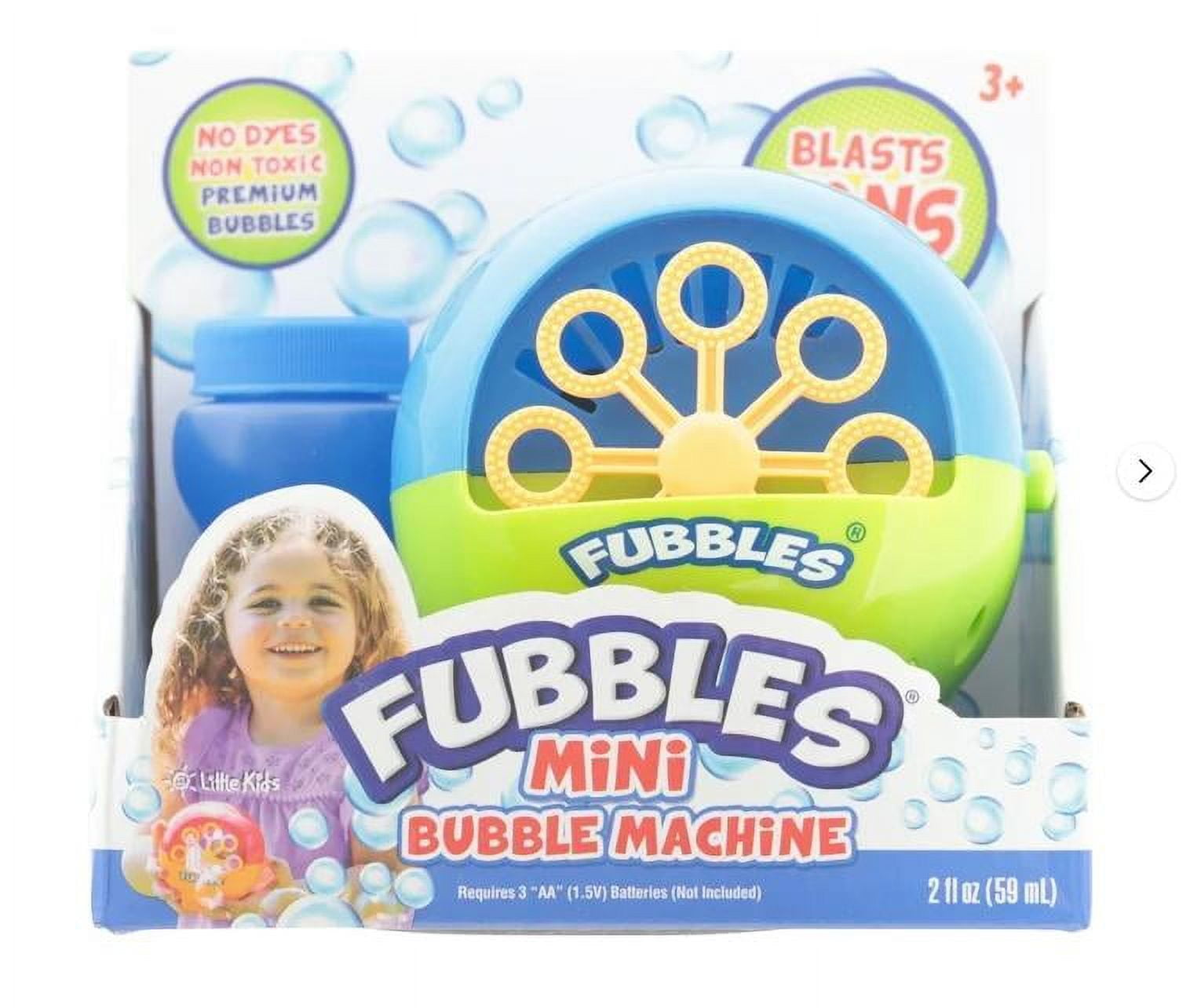 Fubbles Mini Bubble Machine Color May Vary 1 Piece - Walmart.com