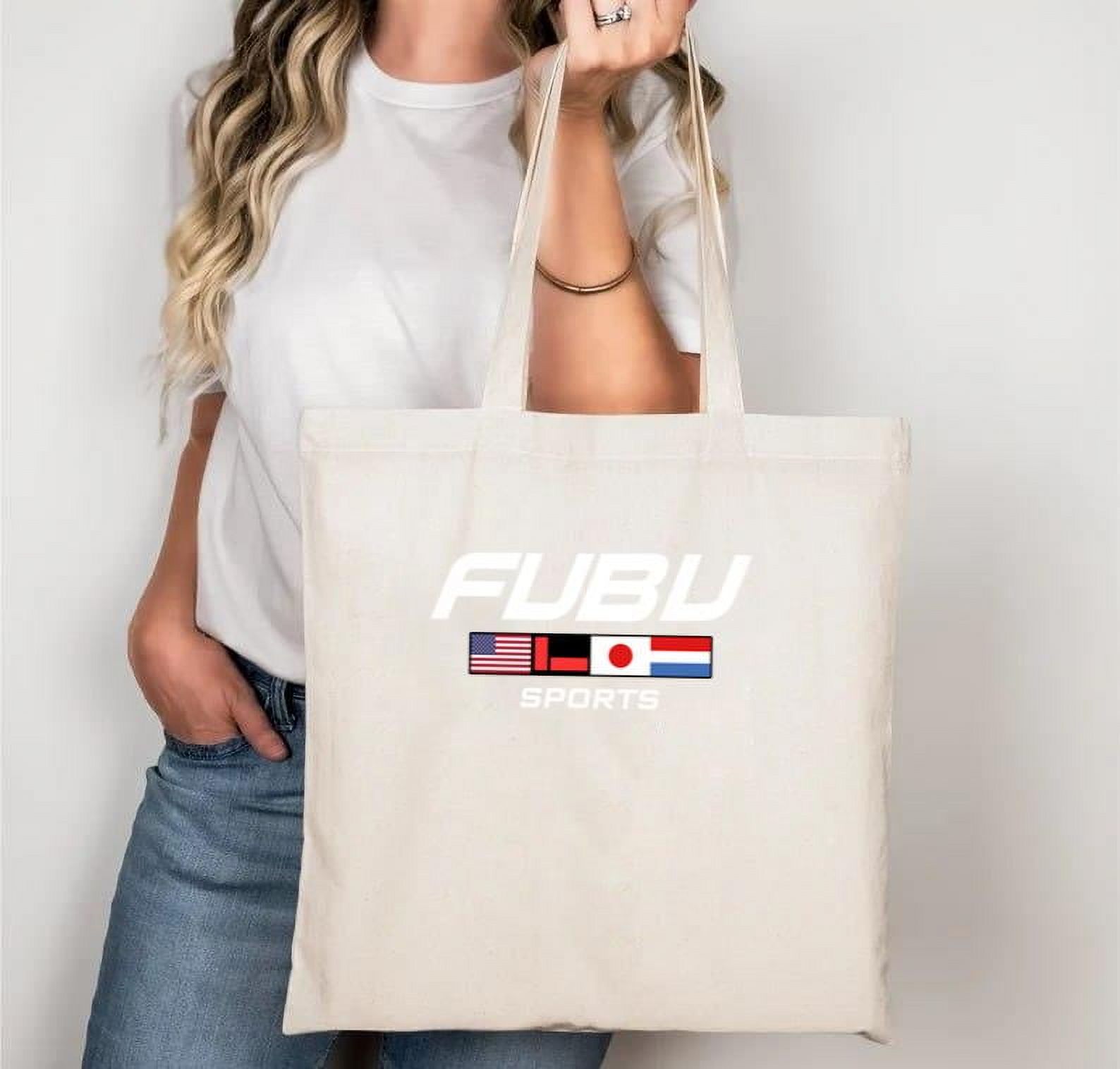 Fubu Sport Tee Athletic Wear Retro Brand Style TOTE BAGS 90s - Walmart.com