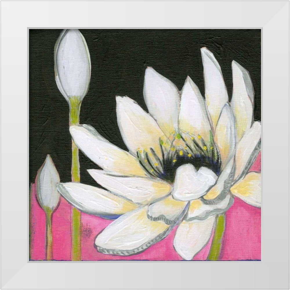 Fuchs, Jodi 12x12 White Modern Wood Framed Museum Art Print Titled ...