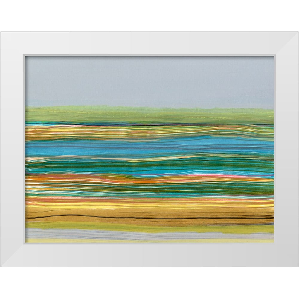 Fuchs, Jodi 14x12 White Modern Wood Framed Museum Art Print Titled ...