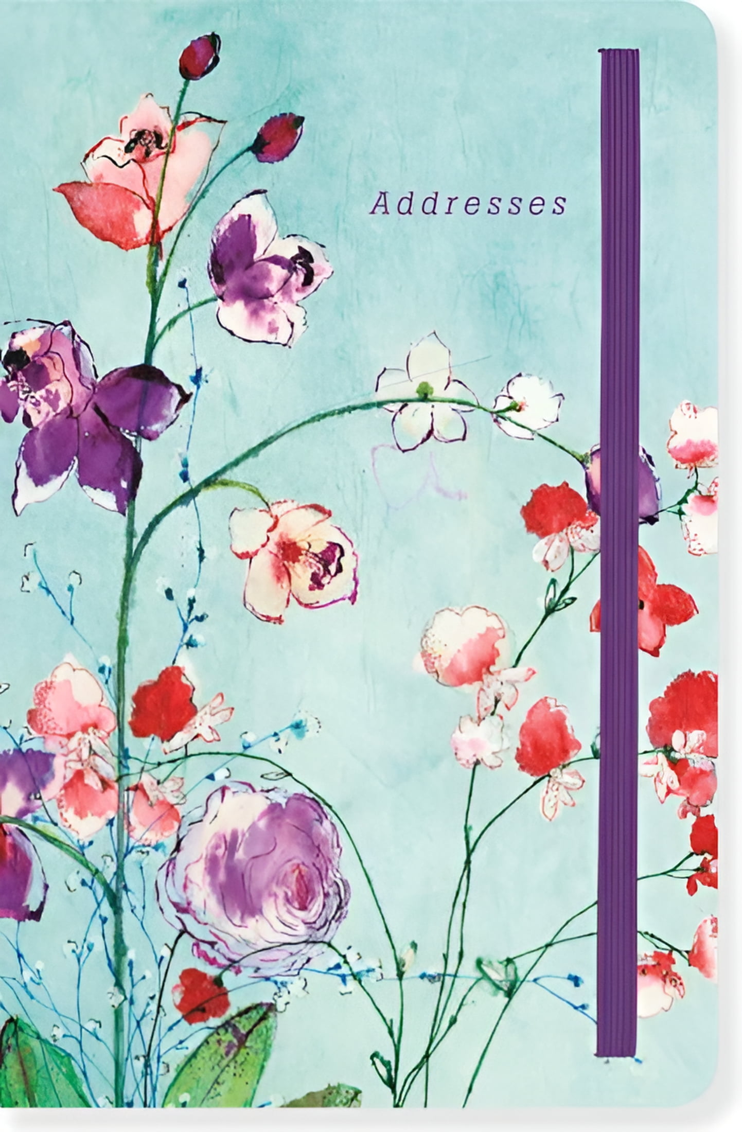 Fuchsia Blooms Address Book - Walmart.com