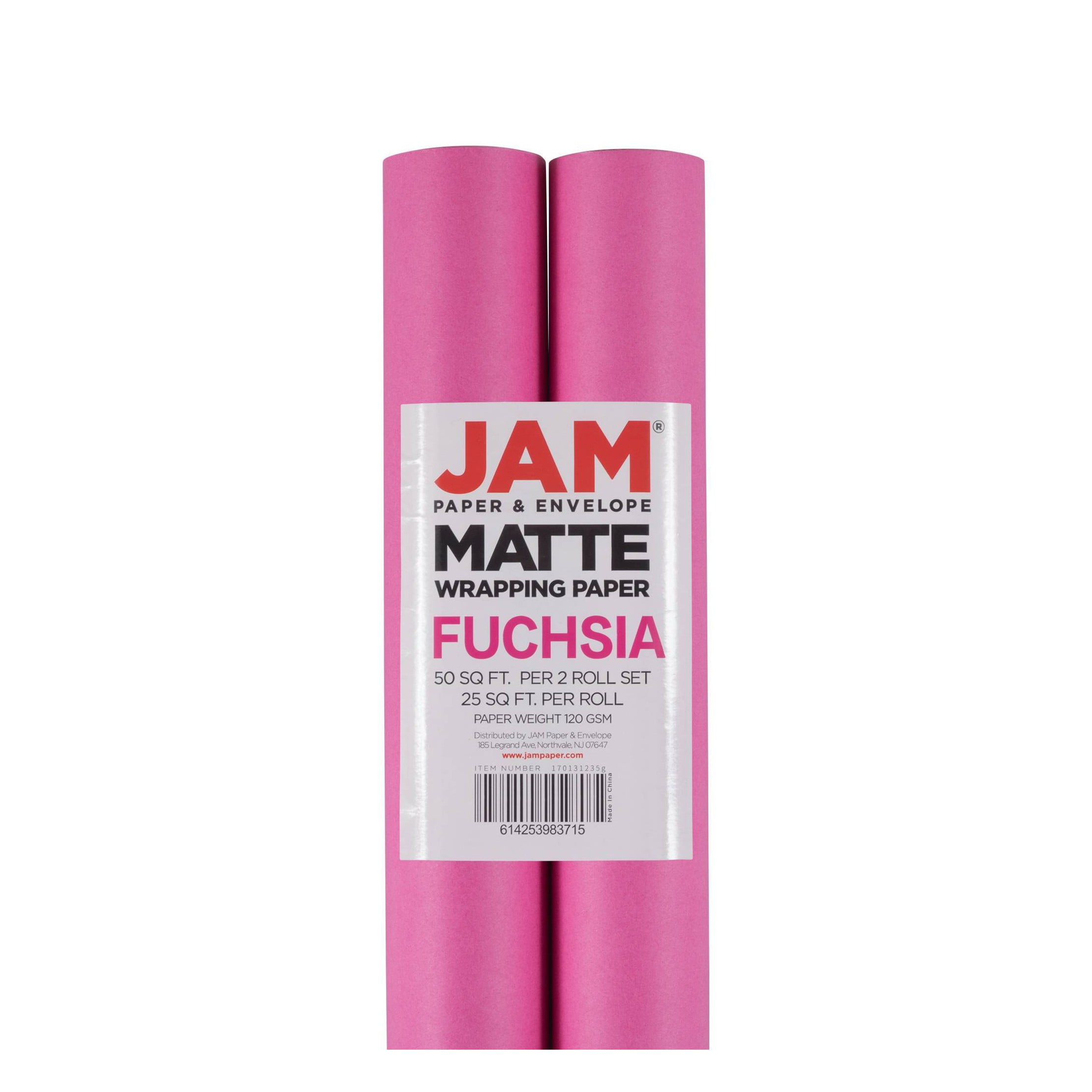 Fuchsia Matte Gift Wrapping Paper Roll - 2pk of 25 sq ft - Walmart.com