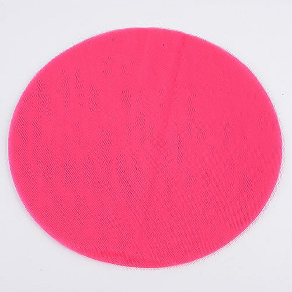 Fuchsia - Premium Tulle Circle - ( 9 inch | 25 Pieces ) - Walmart ...