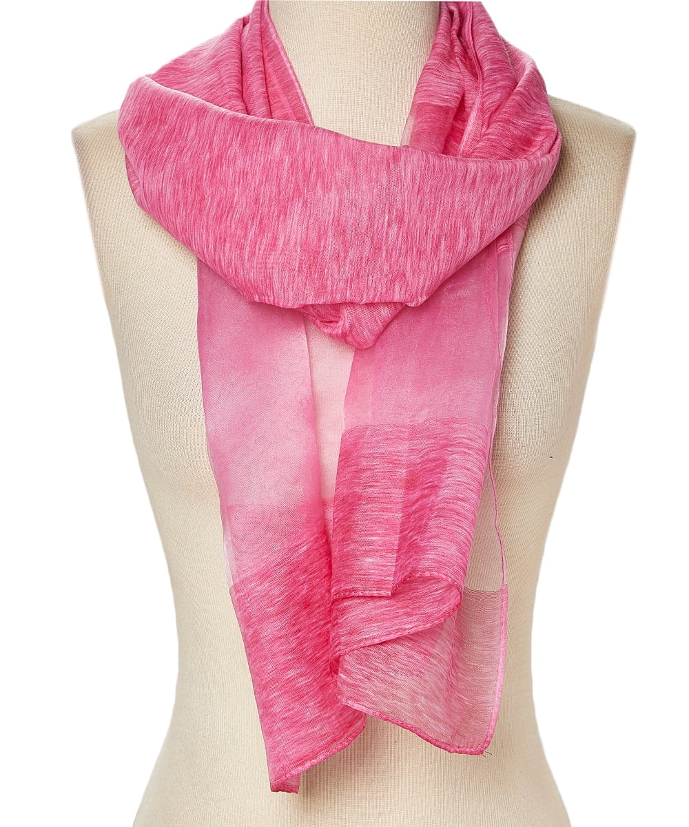 Fuchsia Scarfs for Women Fashion Winter Lightweight Scarves Evening ...