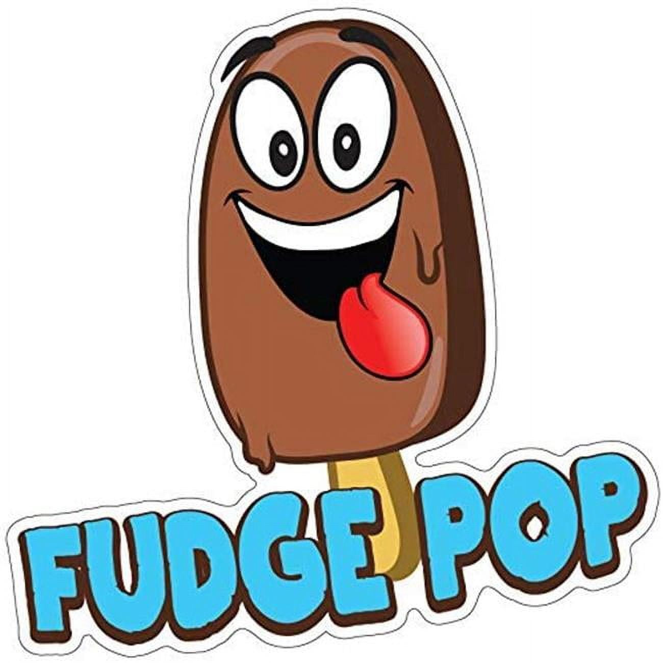 Fudge Pop 24 in. Decal Concession Stand Food Truck Sticker - Walmart.com
