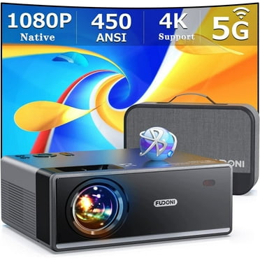 onn. 720P HD LCD Home Theater Projector with 6' HDMI Cable, Black ...