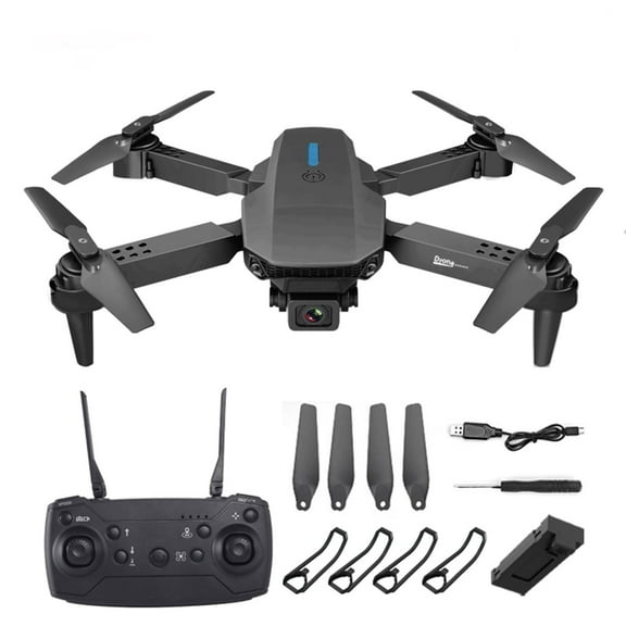 Dual-Camera HD Drone with Altitude Hold, Headless Mode & 3-Speed Remote ...