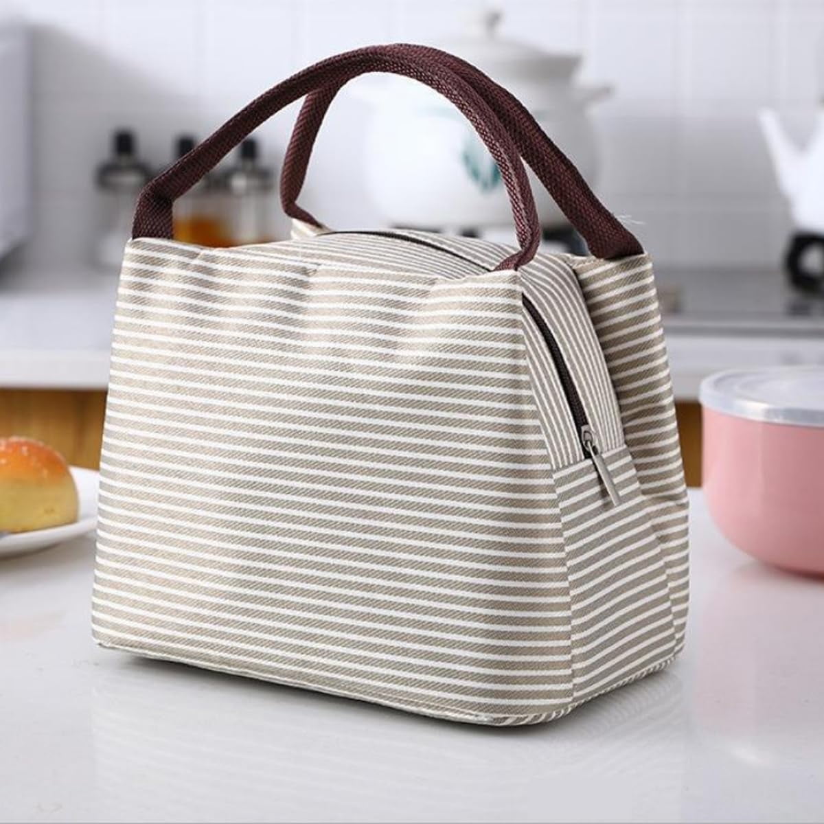 Fuebueo Clearance Insulated Lunch Bag Women, Reusable Cute Tote Lunch ...