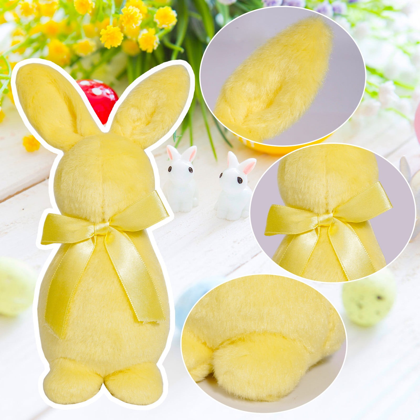 Fuebueo Doll Easter Stuffed Animal Bunny Stuffed Animal Easter Plush ...