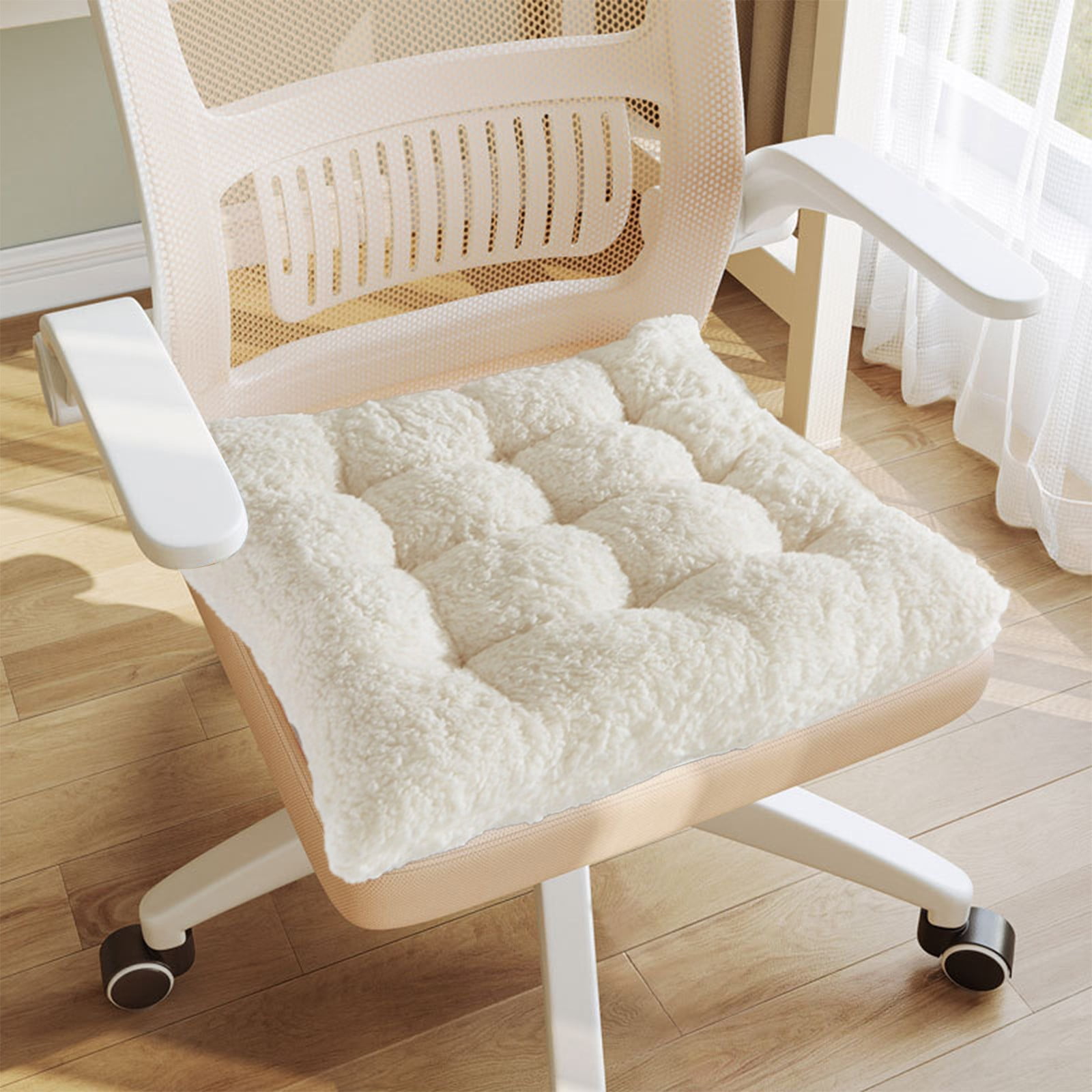 Fuebueo Meditation Cushion Floor Pillow - Square Sitting Cushions for ...