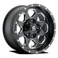Fuel 1PC Aluminum Rim D534 BOOST 18X9in Matte Black Milled Finish ...
