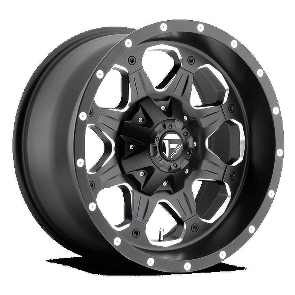 Fuel 1PC Aluminum Rim D534 BOOST 18X9in Matte Black Milled Finish ...