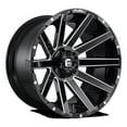 Fuel 1PC Aluminum Rim D615 CONTRA 22X12in Gloss Black Milled Finish ...