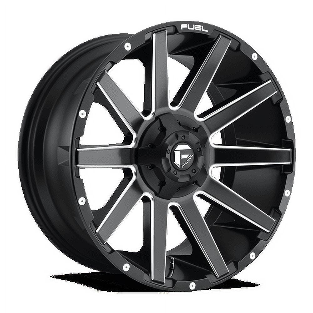 Fuel 1PC Aluminum Rim D616 CONTRA 20X9in Matte Black Milled Finish ...