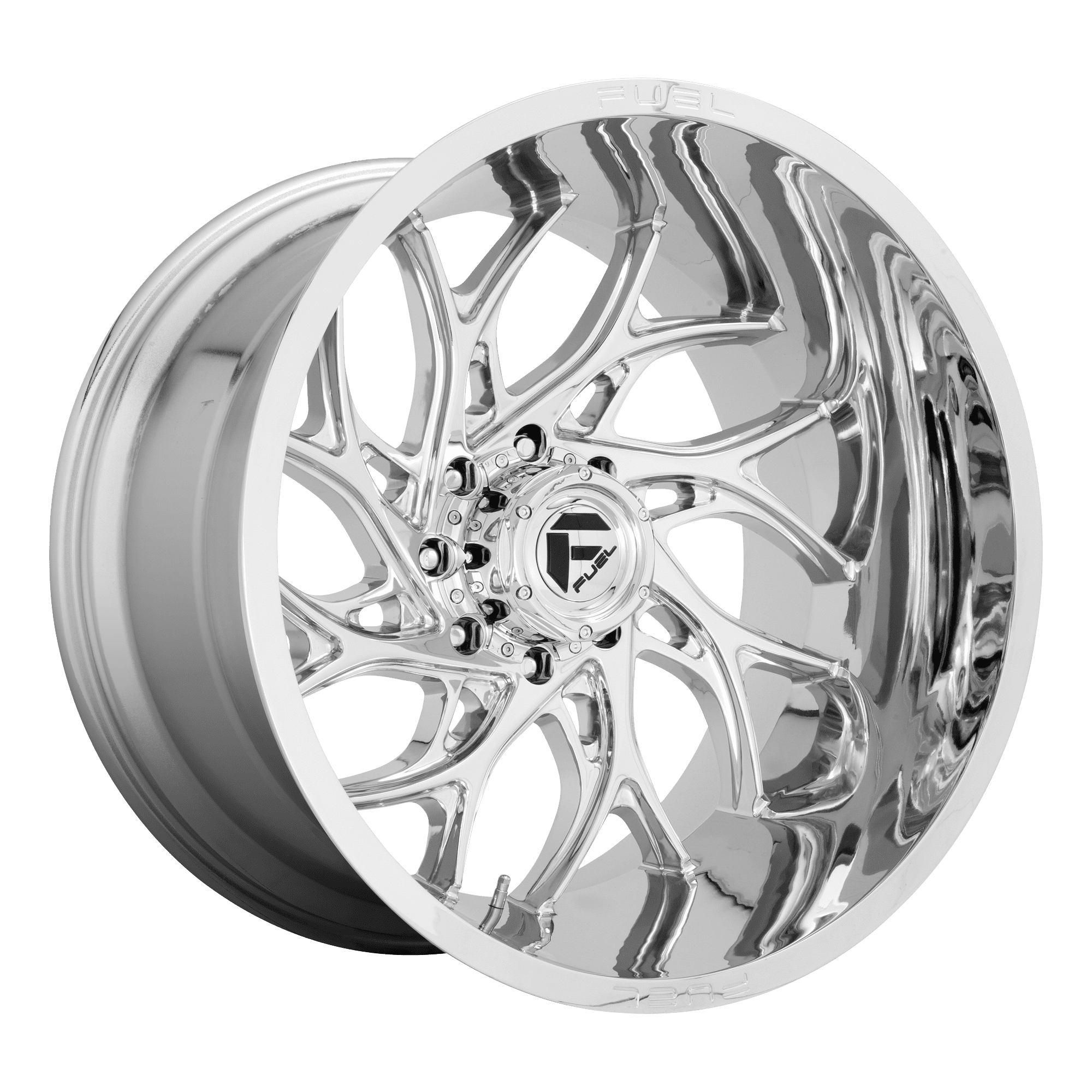 Fuel 1PC Aluminum Rim D740 RUNNER 22X10in Chrome Finish, D74022008947 ...
