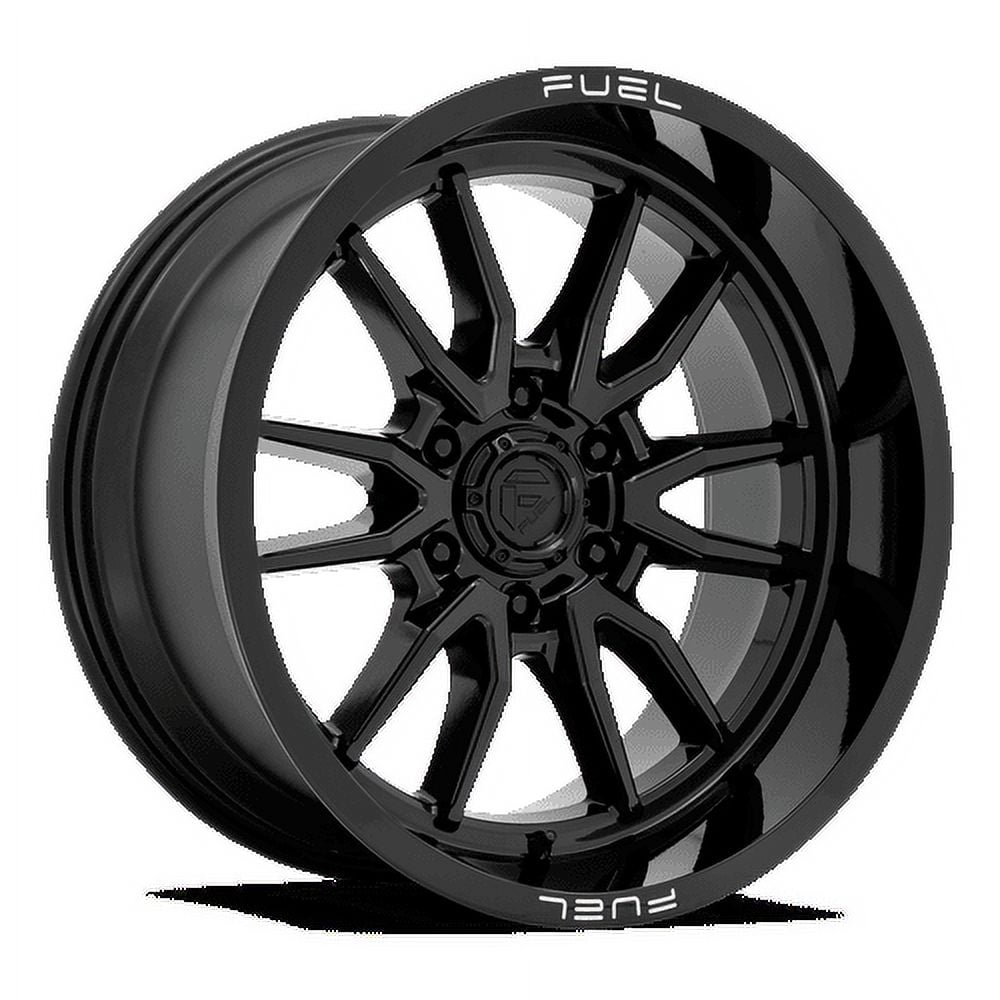 Fuel 1PC Aluminum Rim D760 CLASH 17X9in Gloss Black Finish ...