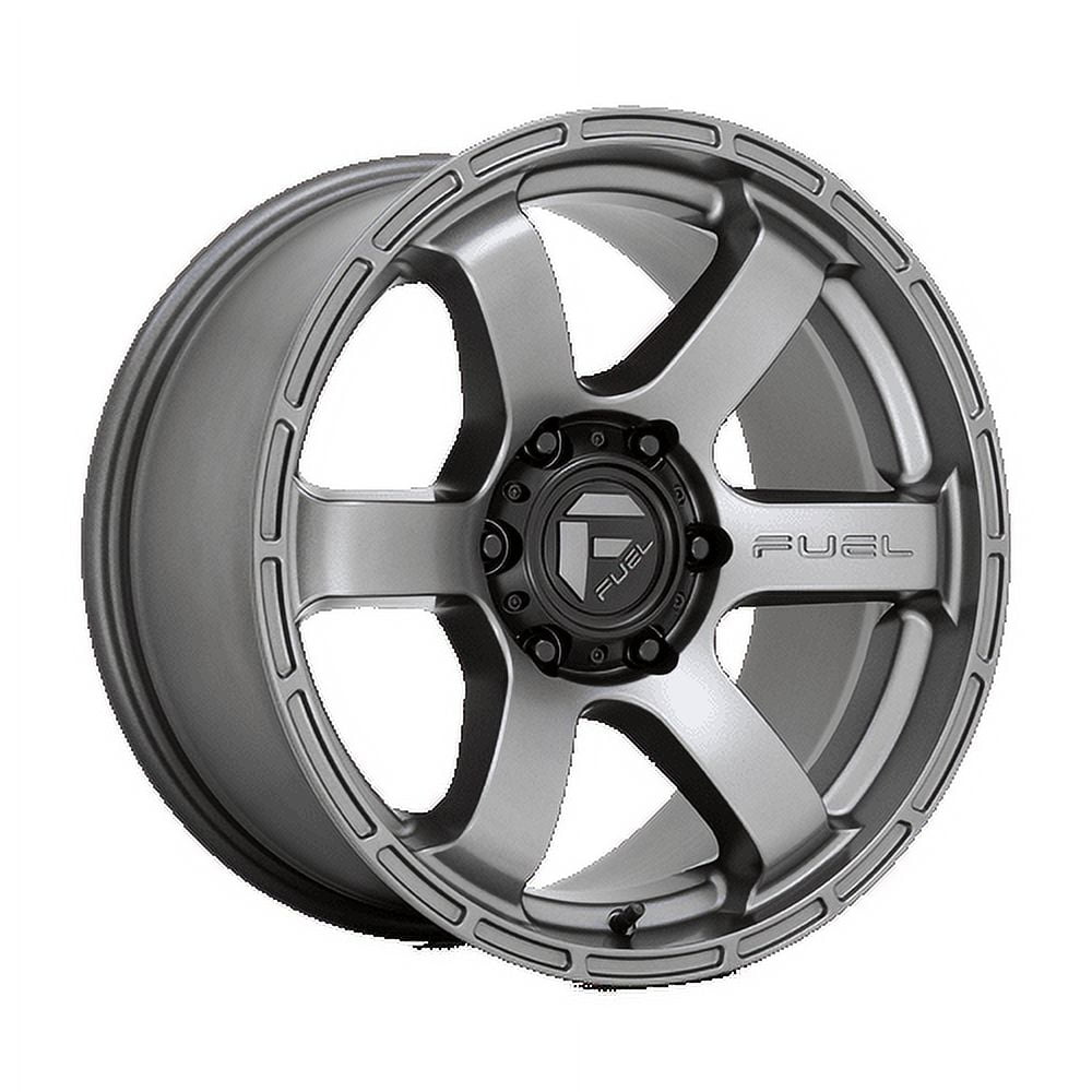 Fuel 1PC Aluminum Rim D767 RUSH 18X9in Matte Gun Metal Finish ...
