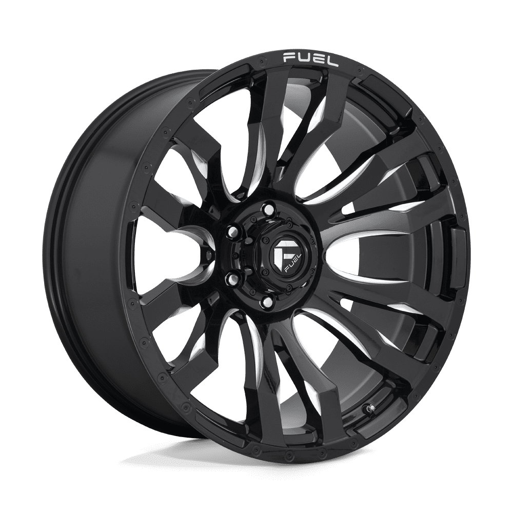Fuel 1PC Cast Aluminum Rim D673 20X8.25 8X170 GL-BLK-MIL 105MM ...