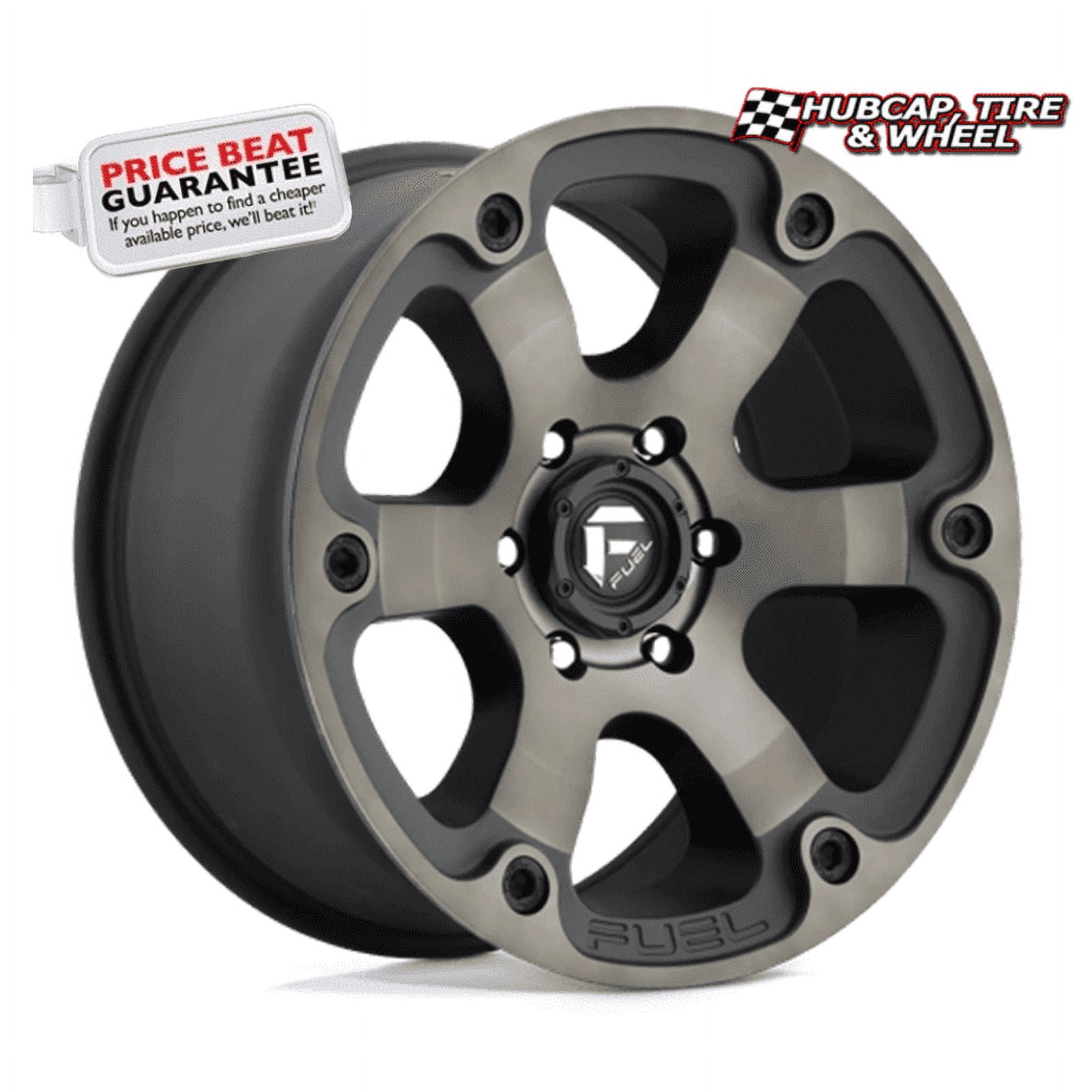 Fuel 1PC D564 BEAST Size 20X10 Bolt Pattern 6X5.5 Rim 20" Offset -18mm ...