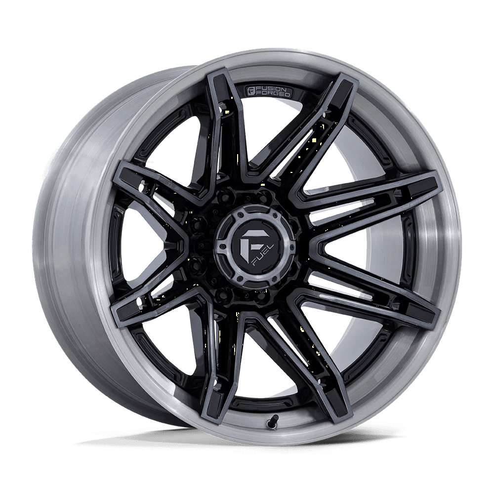 Fuel 1PC Fusion Forged Wheel D401 22x10 8x6.5 G-BLK BRDT -18mm ...