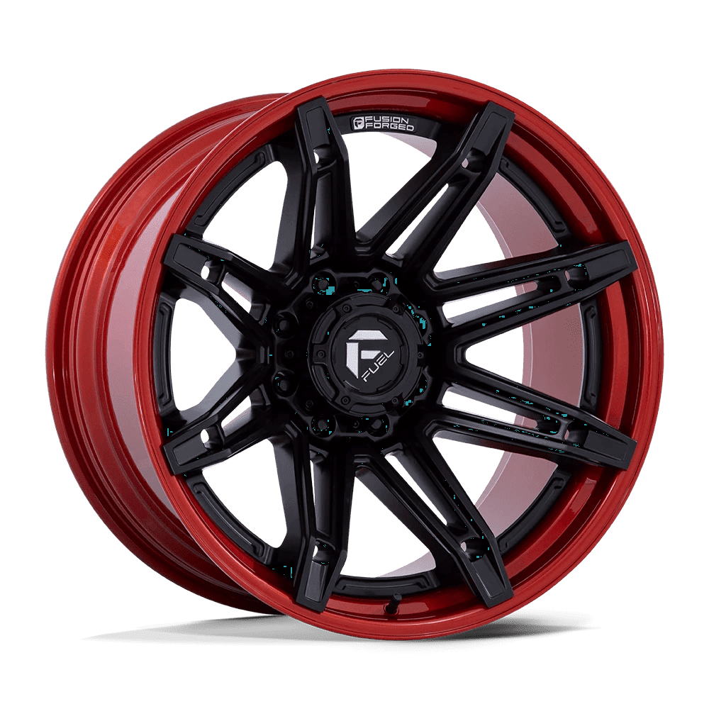 Fuel 1PC Fusion Forged Wheel D401 22x10 8x6.5 M-BLK RD -18mm ...