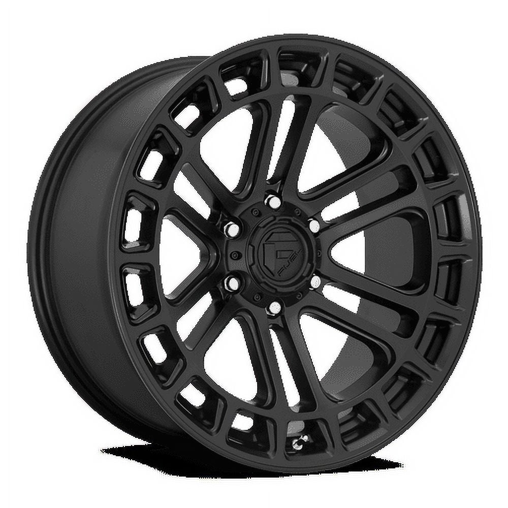 Fuel 1Pc D718 Heater 18X9 6X139.7 1Et 124.3Cb Matte Black Wheel ...
