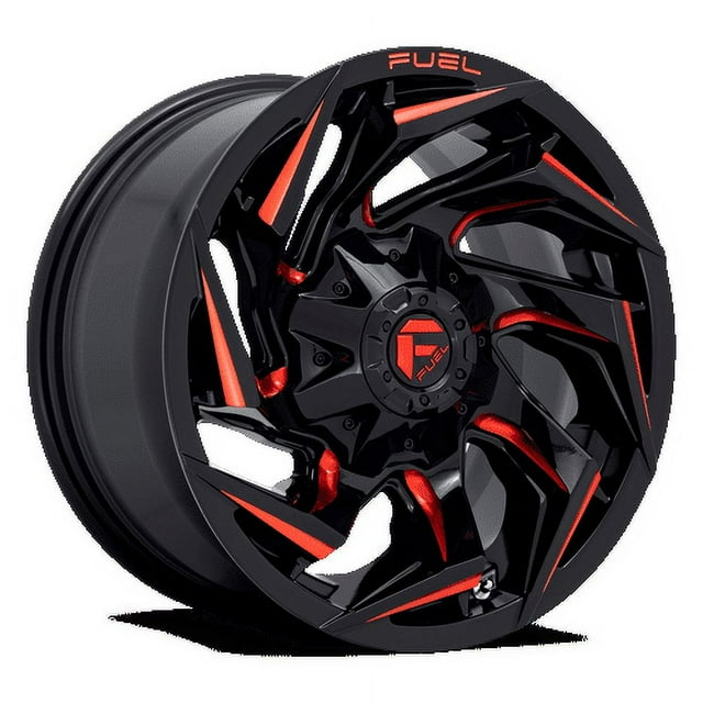Fuel 1Pc D755 Reaction 17X9 5X139.7/5X150 1Et 78Cb Gloss Black Milled ...