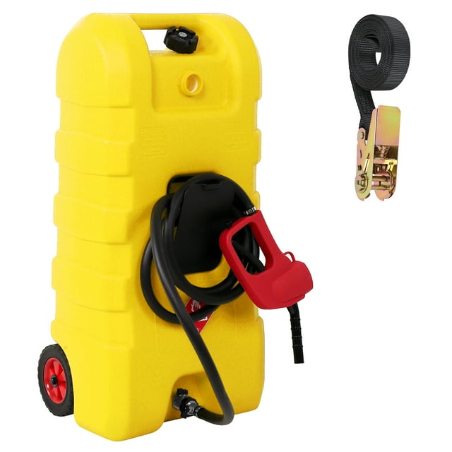 Fuel Caddy,15 Gallon Fuel Transfer Tank,Portable Gasoline Diesel Fuel ...