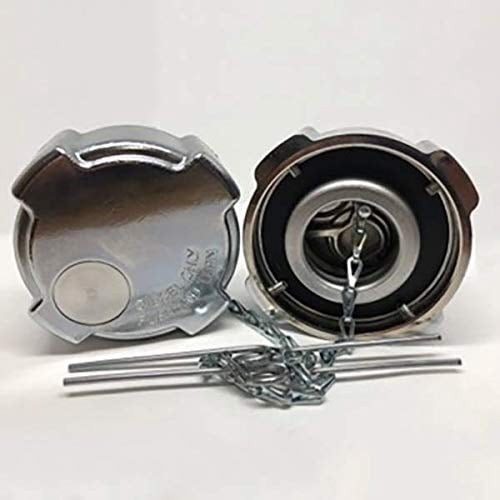 Fuel Cap for Freightliner Trucks - Chrome Non-Locking - Walmart.com