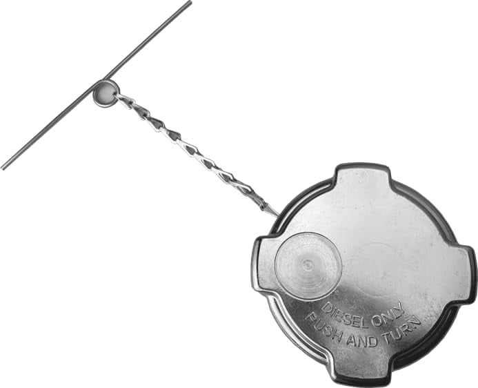 Fuel Cap for Freightliner Trucks - Chrome Non-Locking - Walmart.com