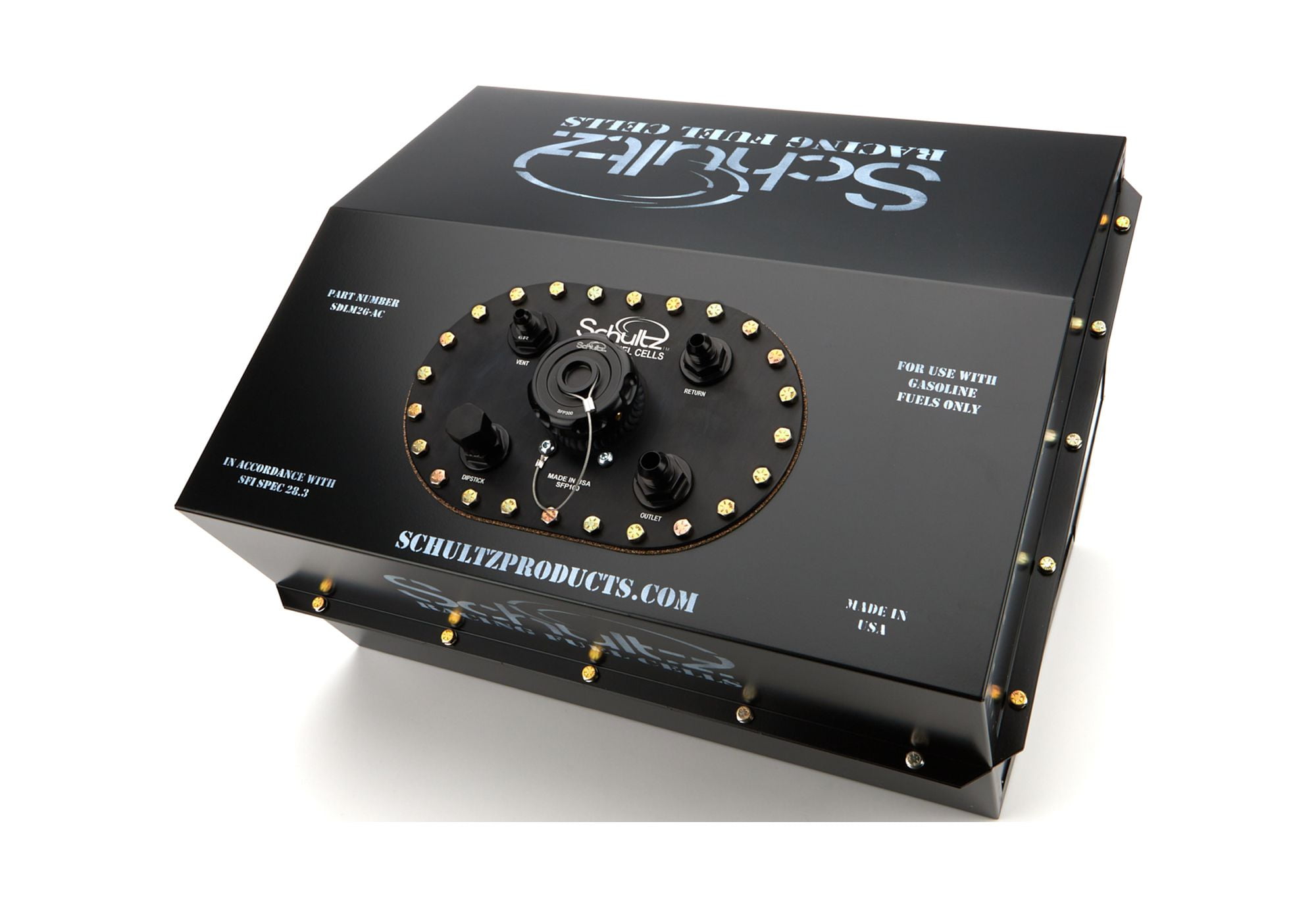 Fuel Cell 28gal Ultimate Dirt Late Model Alum Can - Walmart.com