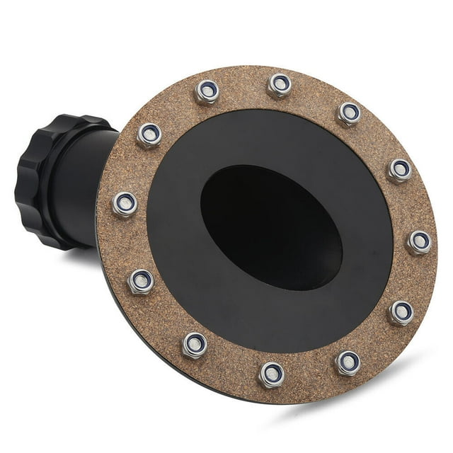 Fuel Cell Fast Fill Filler Neck Aluminum 45 Degree w/12 Bolt Flange ...