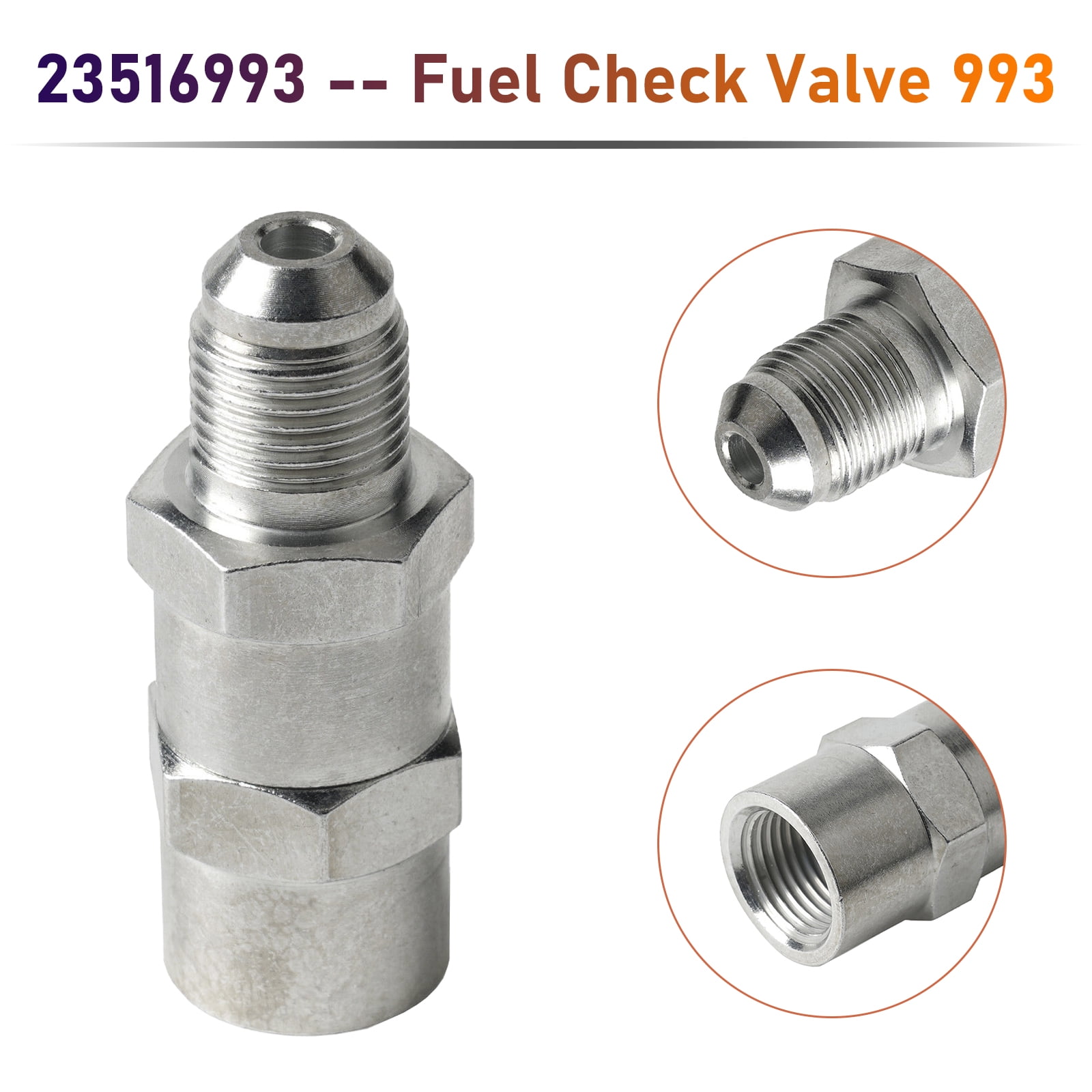 Fuel Check Valve 23516993 for Detroit Diesel S60 12.7L Engine - Walmart.com