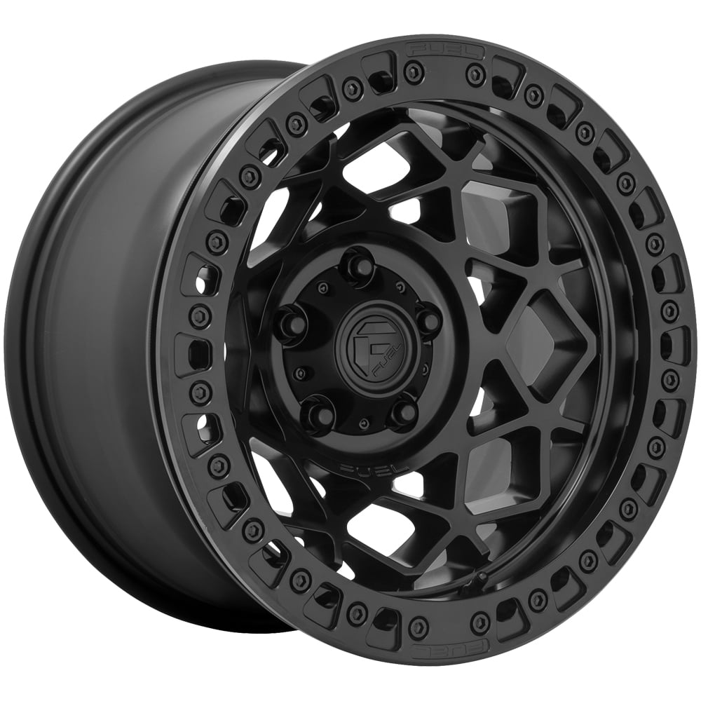 Fuel D120 Unit Beadlock 17X9 6X139.7 -15Et 142Cb Blackout Wheel ...