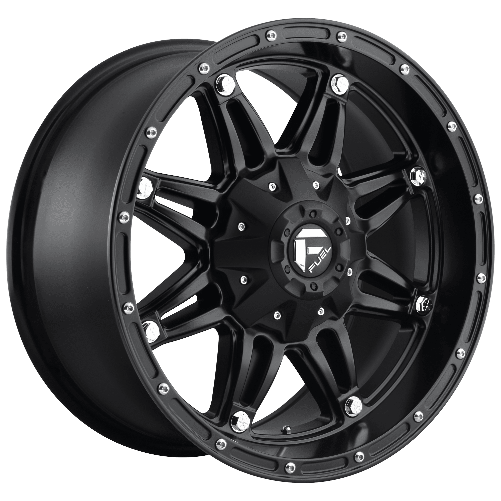 Fuel D531 Hostage 17X9 6X135/6X139.7 1Et 67.06Cb Matte Black Wheel ...