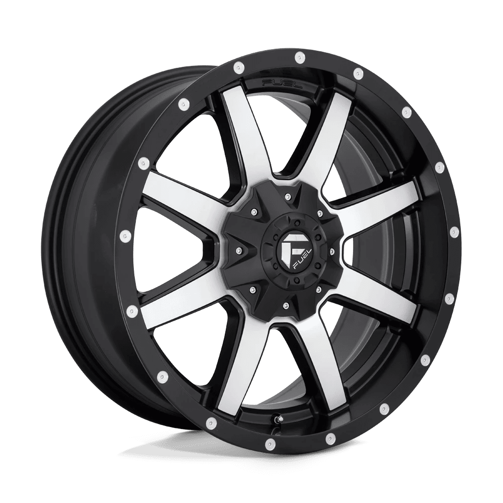Fuel D537 Maverick 20X9 6X135/6X139.7 1Et 125.1Cb Matte Black Machined ...