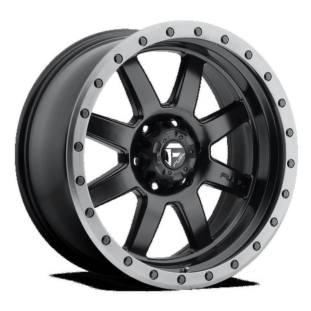 Fuel D551 Trophy 17X8.5 5X139.7 -6Et 106.1Cb Matte Black Gun Metal Ring ...