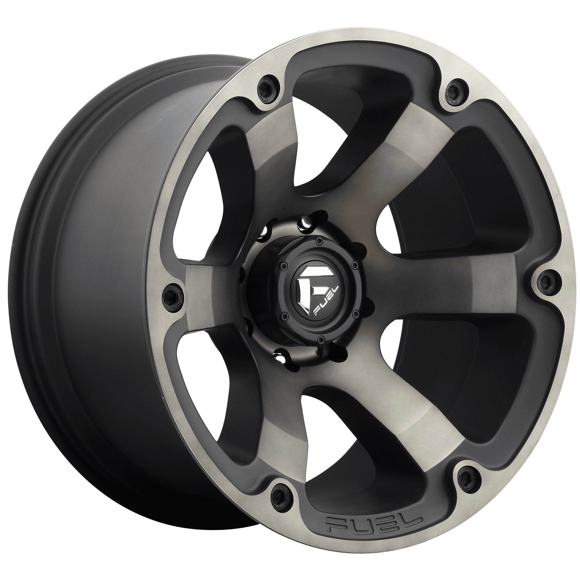 Fuel D564 Beast 18X9 5X127 1Et 78.1Cb Matte Black Double Dark Tint ...