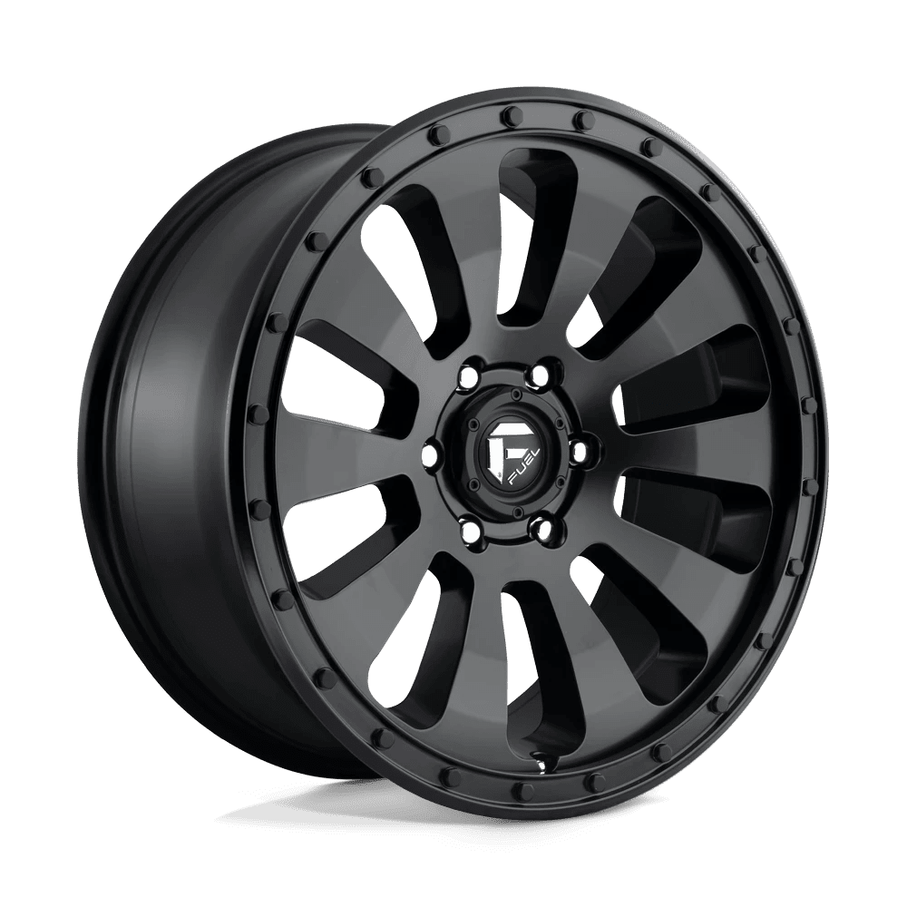 Fuel D630 Tactic 20X9 6X139.7 20Et 110.1Cb Matte Black Wheel - Walmart.com