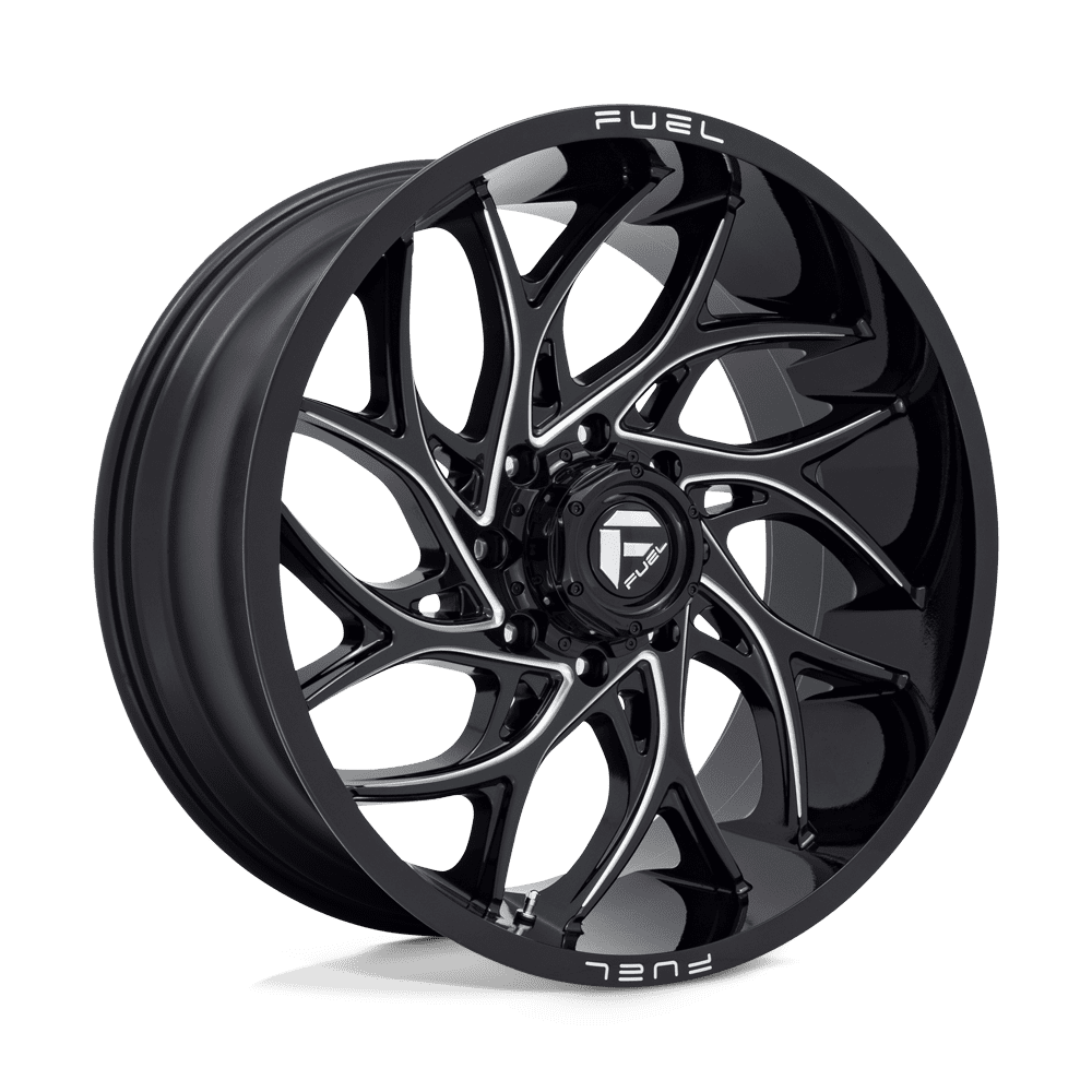 Fuel D741 Runner 24X11 8X170 False 71.5Cb Gloss Black Milled Wheel ...