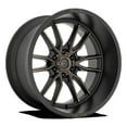 Fuel D762 Clash 22X12 6X139.7 -44Et 87.1Cb Matte Black Double Dark Tint ...