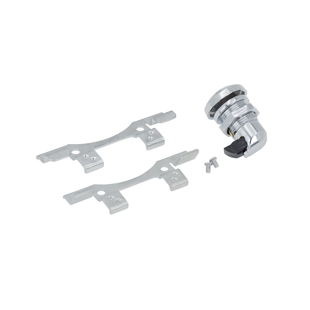 Fuel Door Latch Push Button Gas Cap Chrome Fit For Harley For Touing ...