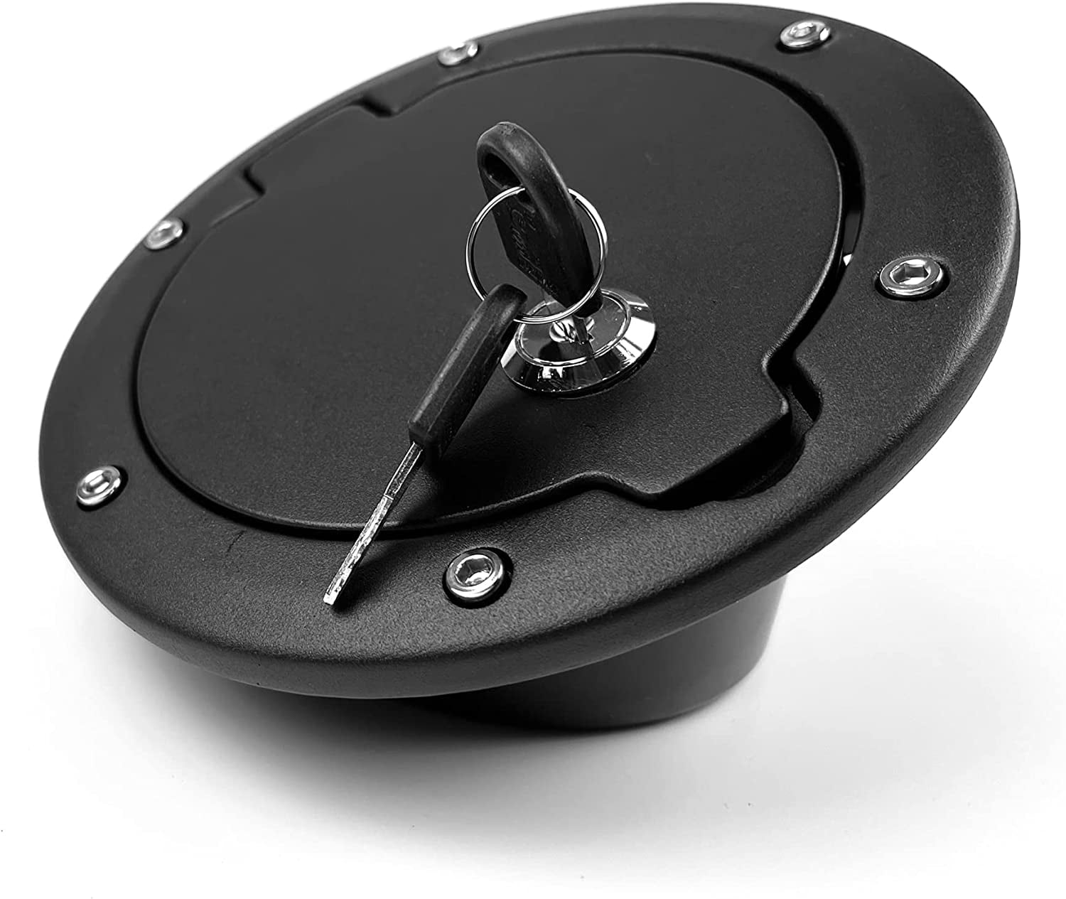 Fuel Filler Door Locking Gas Cap Cover for 2007-2018 Jeep Wrangler JK ...