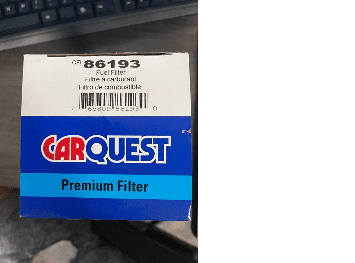 Fuel Filter CARQUEST 86193 - Walmart.com