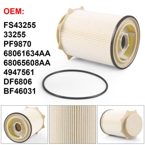 Fuel Filter For Dodge RAM 6.7 2010-2016 DIESEL 68157291AA 68065608AA ...