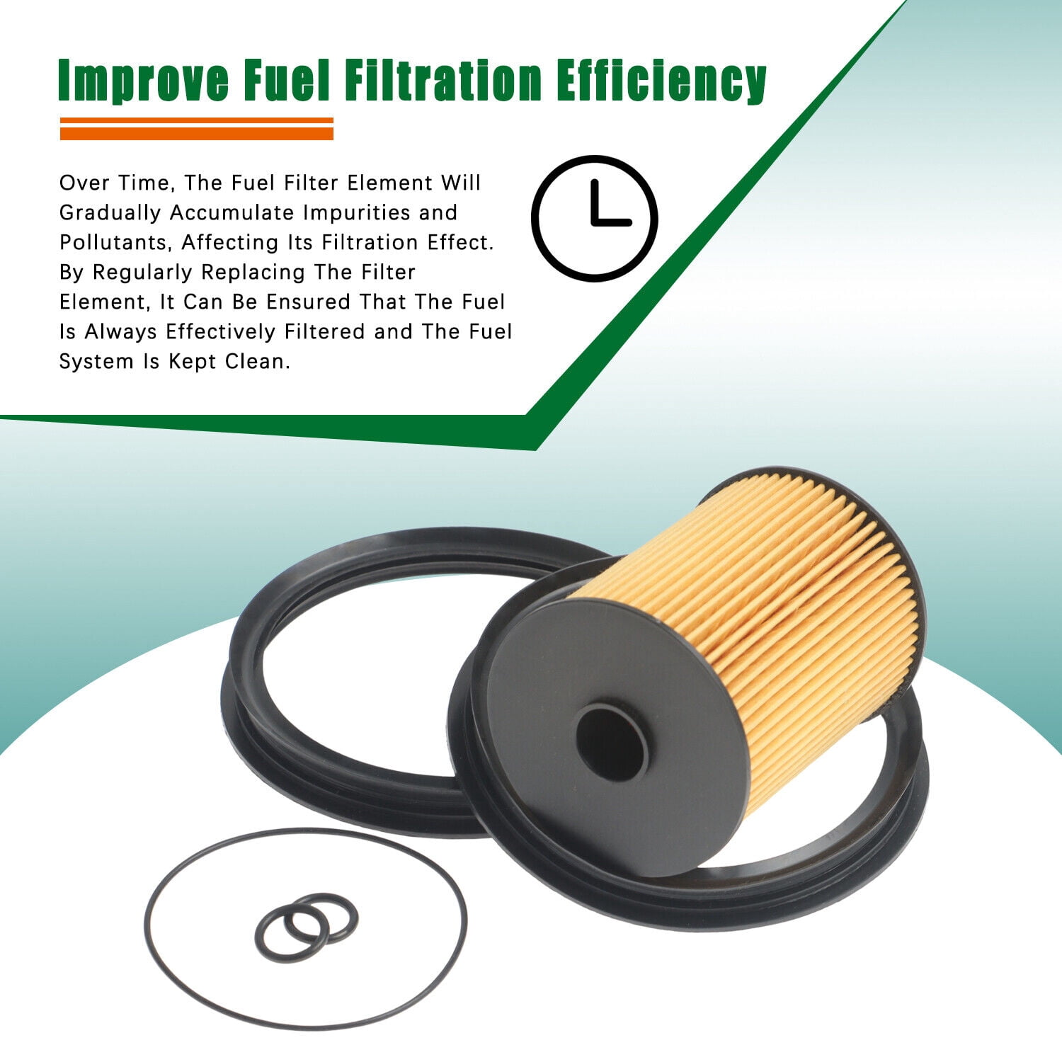 Fuel Filter Kit with O-Rings In-Tank for 2005-2008 Mini Cooper 1.6L L4 ...
